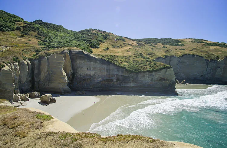 Tunnel Beach, Dunedin | See the South Island NZ Travel Blog