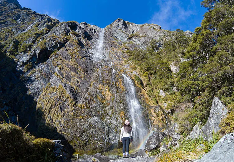 Hiking to Earland Falls, Fiordland National Park - See the South Island ...