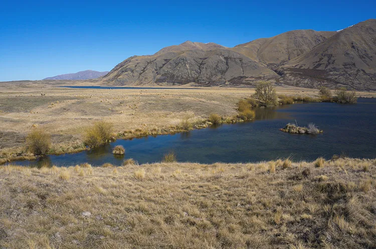 Lake Emma / Lake Roundabout, Hakatere Conservation Park - See the South ...