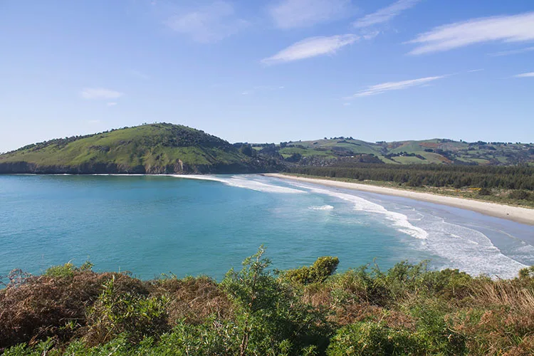 Purakaunui Beach, Dunedin - See the South Island NZ Travel Blog