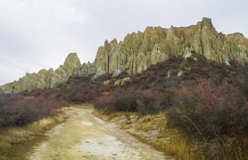 The Clay Cliffs, Waitaki Valley - See the South Island NZ Travel Blog